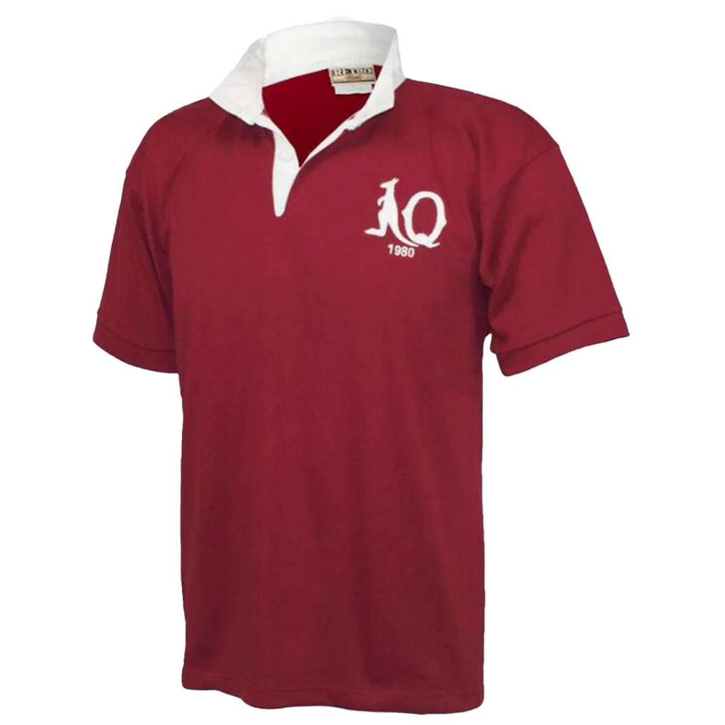 1980 Queensland MAROONS Retro Jersey