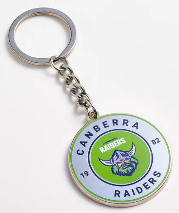 Raiders Round Keyring