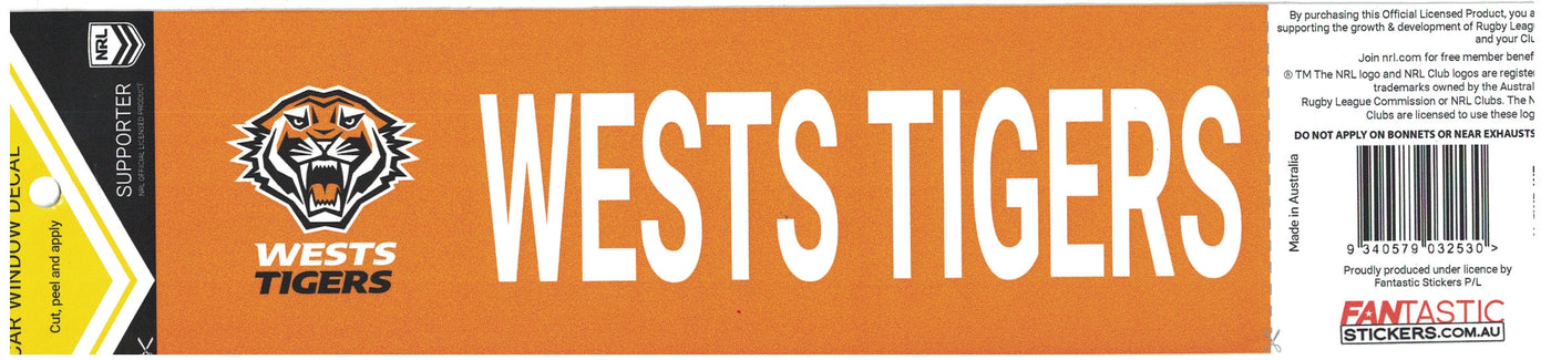 Wests Tigers NRL Team Merchandise, Jerseys & Gear