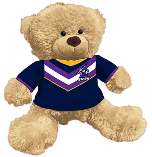 Melbourne Storm Plush Teddy – Peter Wynn's Score