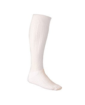 Plain White Team Footy Socks – Peter Wynn's Score